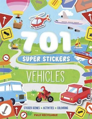 701 Super Stickers Things That Go by Igloo Books Ltd | Paper Plus