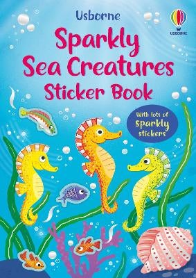 Sparkly Sea Creatures Sticker Book by Holly Bathie | Paper Plus