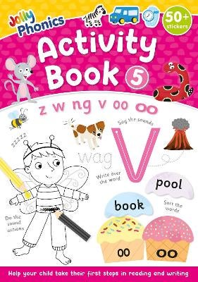 Jolly Phonics Activity Book 5 by Sara Wernham, Sue Lloyd | Paper Plus