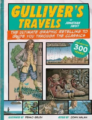 Classic Comics: Gulliver's Travels by John Malam | Paper Plus