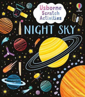 Usborne Scratch Activities Night Sky by Rosie Dickins | Paper Plus
