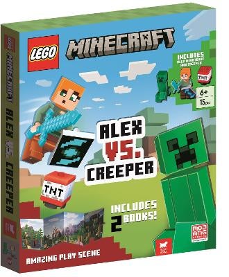 LEGO® Minecraft™: Alex vs. Creeper (with Alex minifigure, Creeper ...