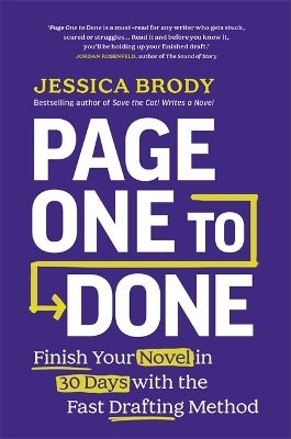 Page One to Done by Jessica Brody | Paper Plus