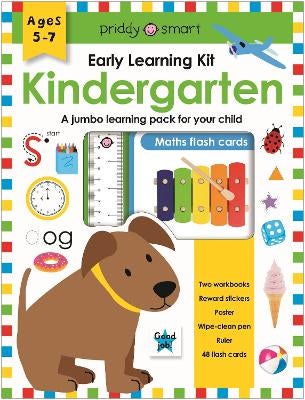 Early Learning Kit - Kindergarten by Roger Priddy | Paper Plus