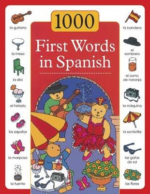 1000 First Words in Spanish by Sam Budds | Paper Plus