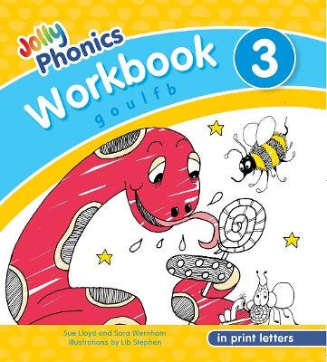 Jolly Phonics Workbook 3 by Sue Lloyd, Sara Wernham | Paper Plus