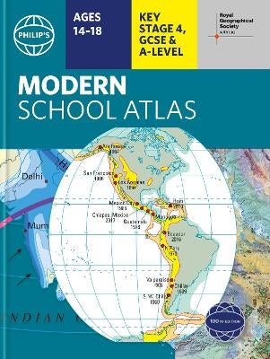 Philip's RGS Modern School Atlas by Philip's Maps | Paper Plus