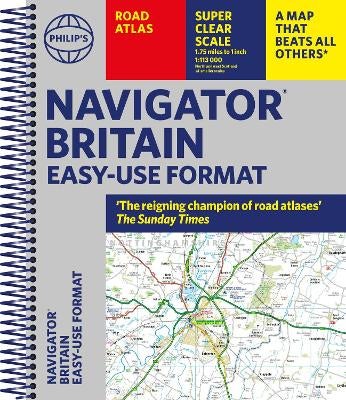 Philip's Navigator Britain Easy-use format by Philip's Maps | Paper Plus