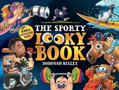 The Sporty Looky Book by Donovan Bixley | Paper Plus