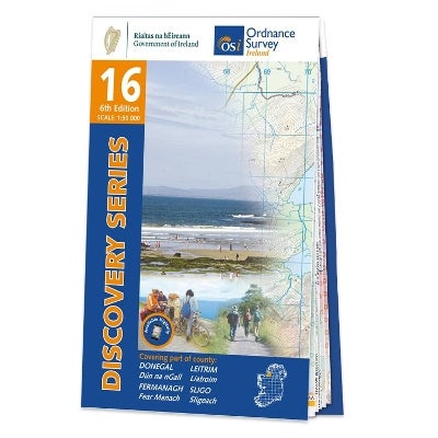 Donegal, Fermanagh, Leitrim & Sligo by Ordnance Survey Ireland | Paper Plus