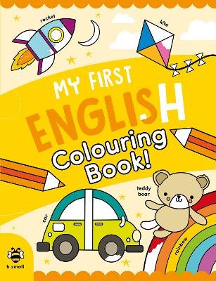 My First English Colouring Book by Sam Hutchinson | Paper Plus