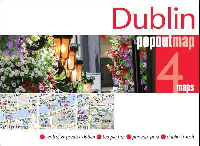Dublin PopOut Map - pocket size, pop up map of Dublin city centre by ...