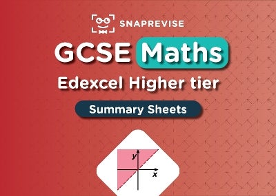 GCSE Edexcel Maths Higher Summary Sheets by | Paper Plus