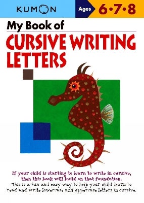 Kumon My Book of Cursive Writing Letters by | Paper Plus