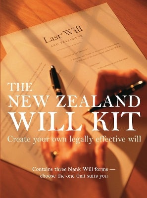 New Zealand Will Kit by Upstart Press Ltd | Paper Plus