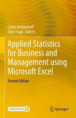 Applied Statistics for Business and Management using Microsoft Excel by Linda Herkenhoff, John ...