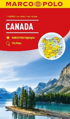Canada Marco Polo Map by Marco Polo | Paper Plus