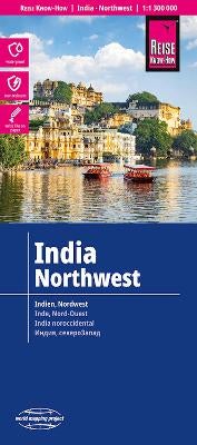 India, Northwest (1:1.300.000) by Reise Know How | Paper Plus