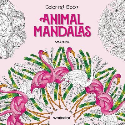 Animal Mandalas Colouring Book by Sara Muzio | Paper Plus