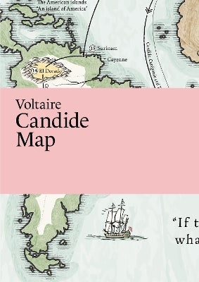 Voltaire, Candide Map by Martin Thelander | Paper Plus
