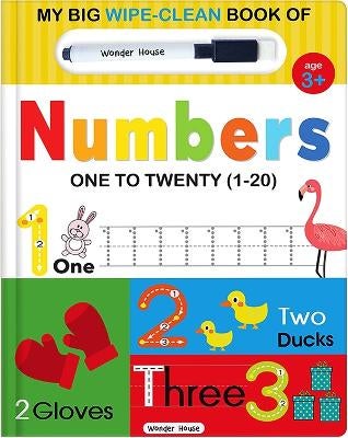 My Big Wipe and Clean Book of Numbers for Kids 1 to 20 by Wonder House ...