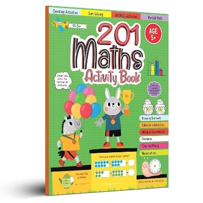 201 Maths Activity Book - Fun Activities and Math Exercises for ...