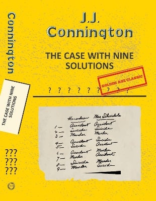 The Case With Nine Solutions by JJ Connington | Paper Plus