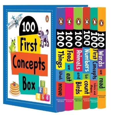 100 First Concepts Box Set (6 Books Box-Set) by Penguin Books | Paper Plus