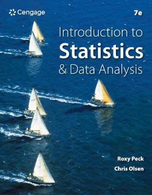 Introduction to Statistics and Data Analysis by Roxy Peck, Chris Olsen | Paper Plus
