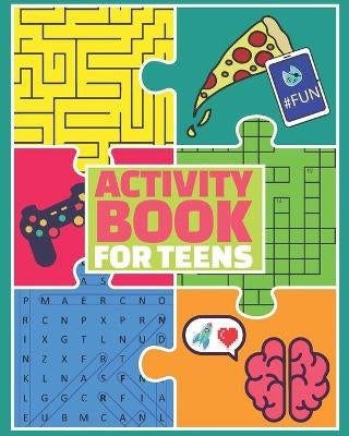 Activity Book for Teens by Global Peach | Paper Plus