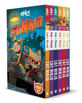 Cat Ninja Box Set Books 1–6 by Matthew Cody, Marcie Colleen | Paper Plus