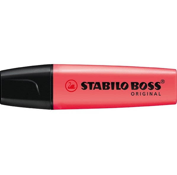 Stabilo Boss Highlighter Red | Paper Plus