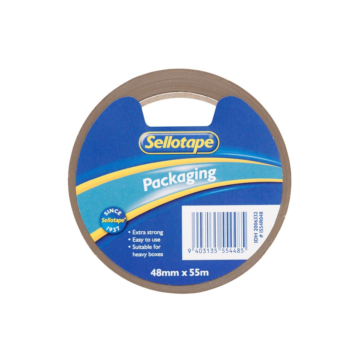 Sellotape Packaging Tape Vinyl 48mmx55m Tan | Paper Plus