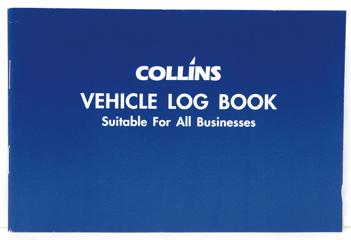 Collins Log Book Vehicle Limp 115x170mm 24 Pages | Paper Plus