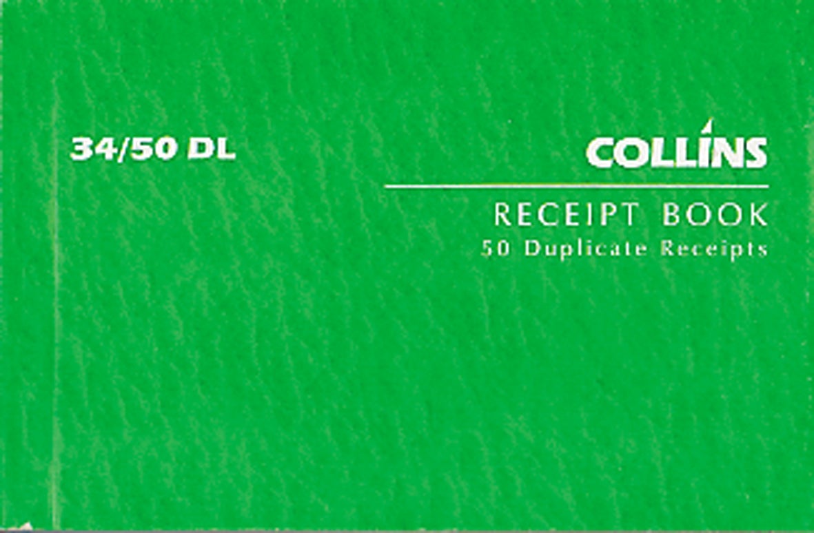 RECEIPT & DEPOSIT BOOK - Paper Plus