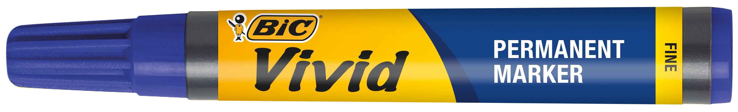 Bic Vivid Permanent Fine Marker Blue | Paper Plus