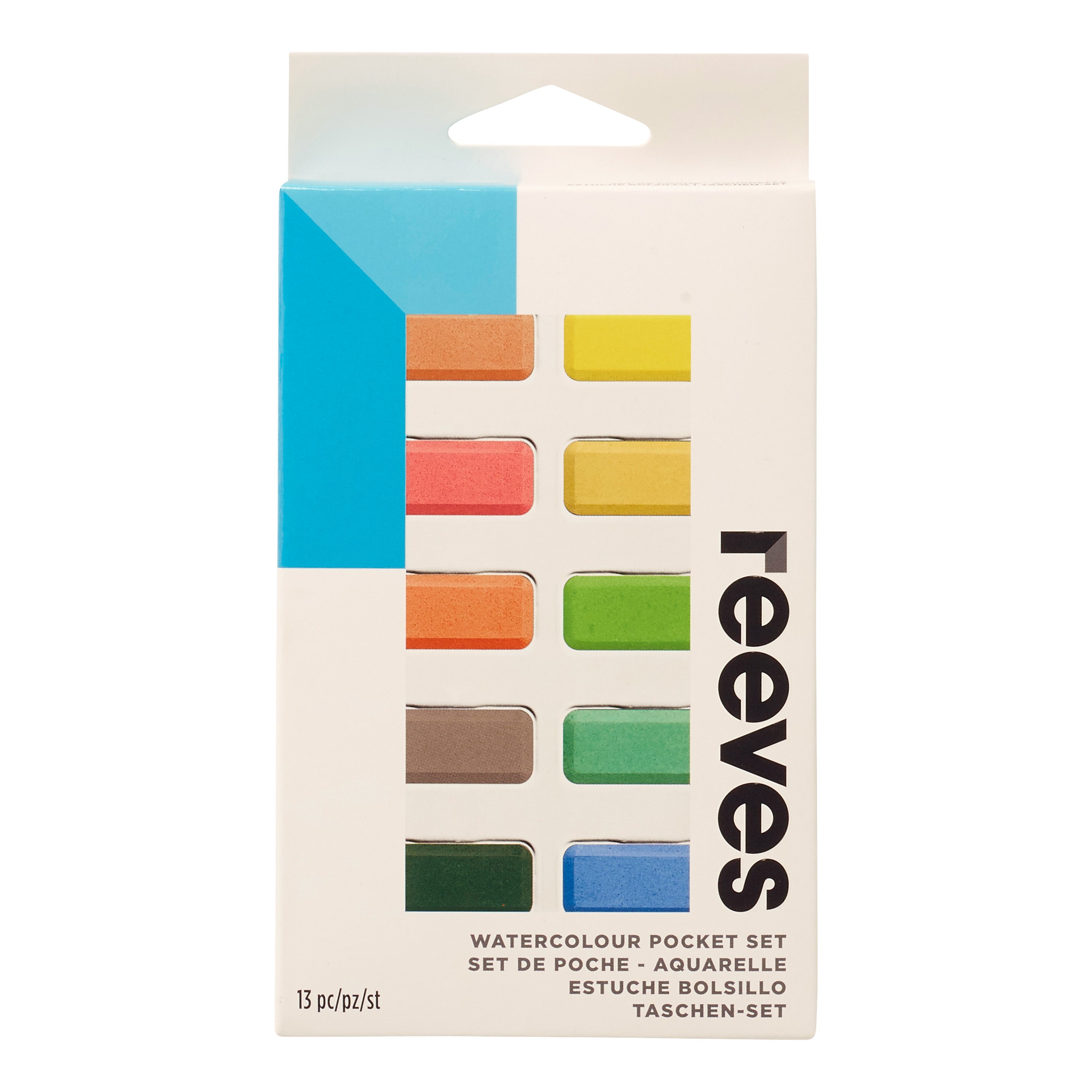 Reeves Water Colour Paint Set 10ml Pack 12 | Paper Plus