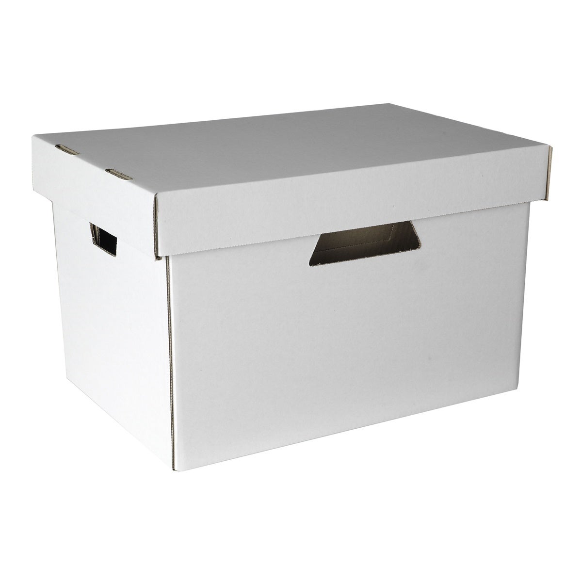 Esselte Archive Storage Box & Lid White | Paper Plus