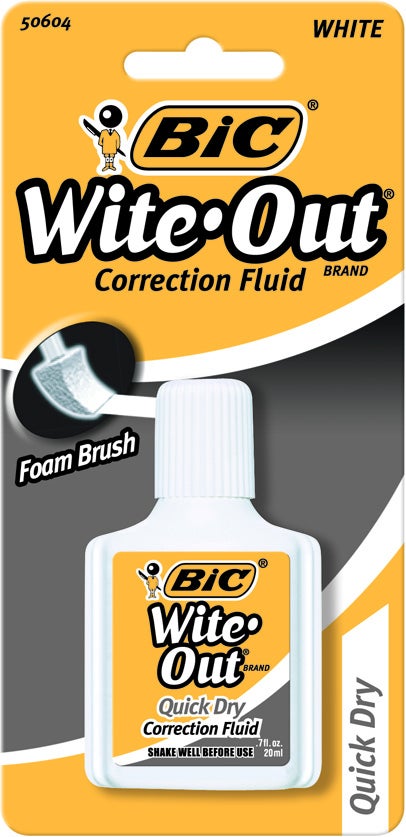Bic Quick Dry Correction Fluid, 20ml | Paper Plus