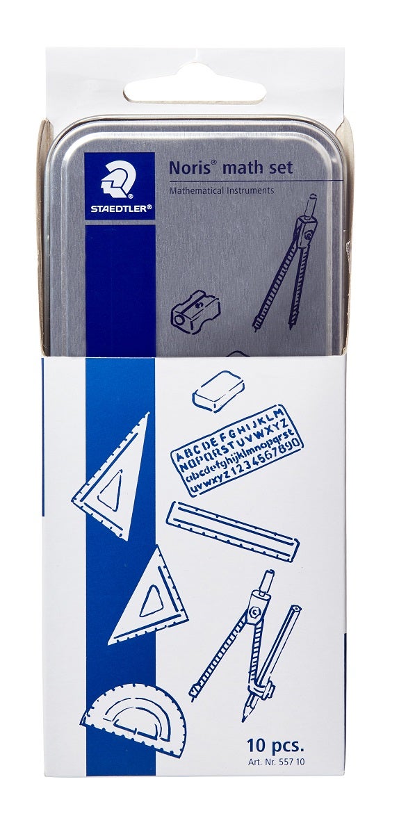 Staedtler Noris Club Math Set, 10 Piece | Paper Plus