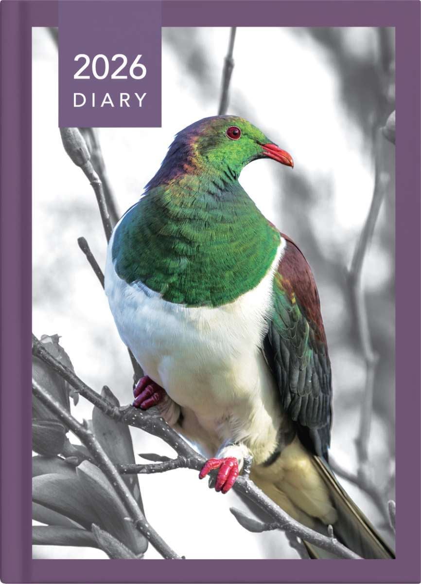 2026 Collins A53 NZ Birds Week to View Diary | Paper Plus