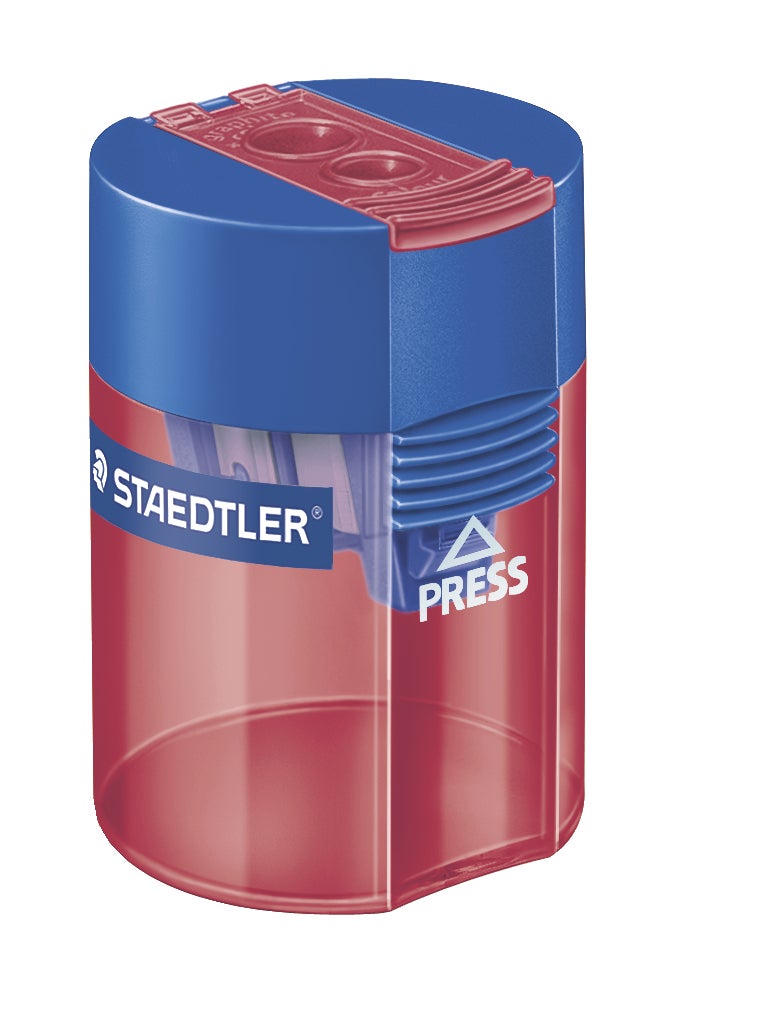 Staedtler Sharpener Double Hole Assorted | Paper Plus