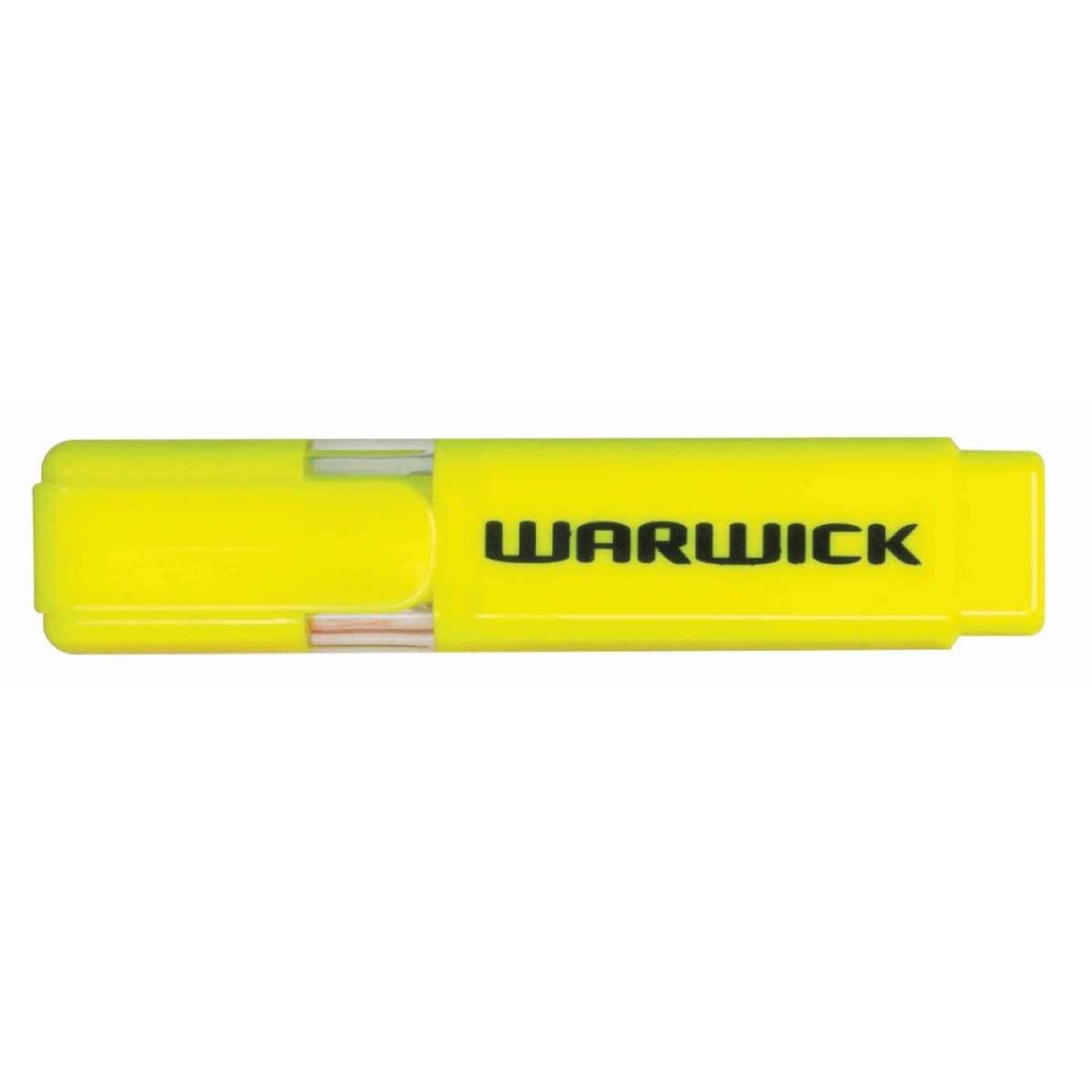Warwick Highlighter Stubby Yellow | Paper Plus