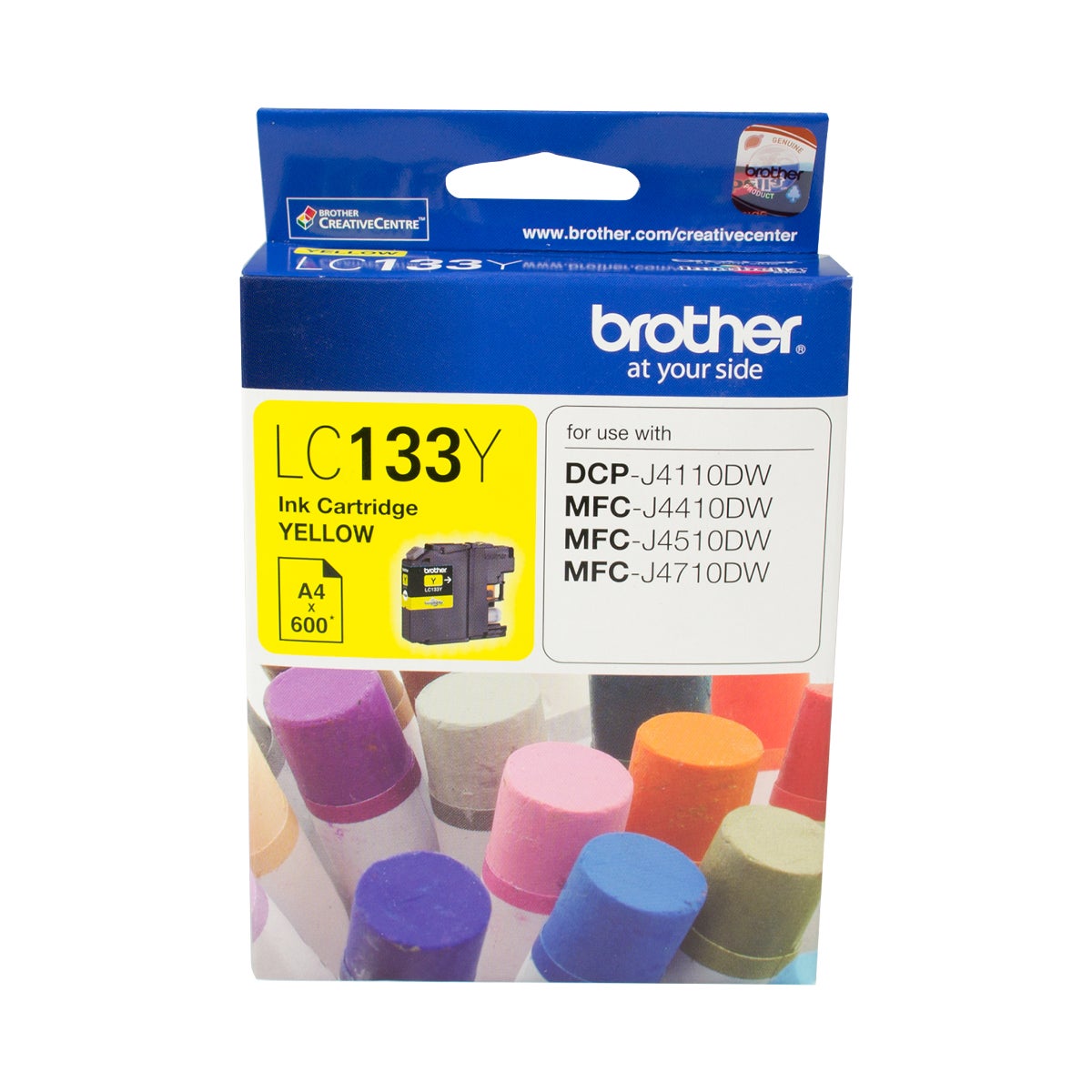 Brother Ink Cartridge LC133Y Yellow | Paper Plus