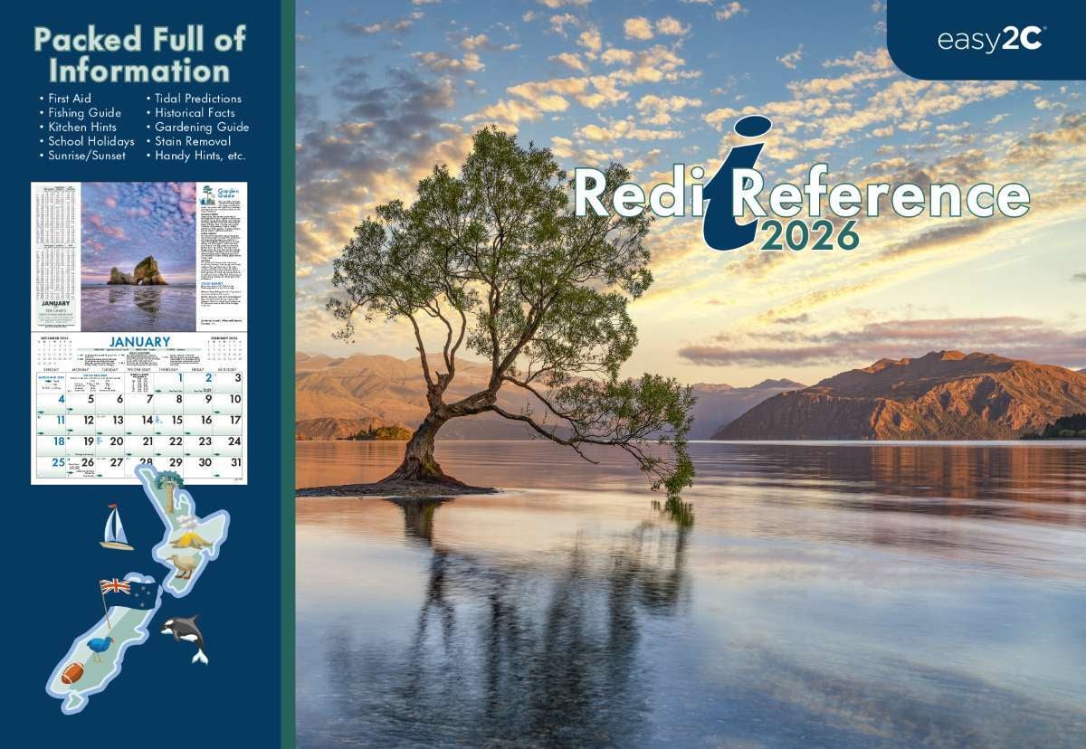 2026 Redi Reference Booklet Calendar | Paper Plus