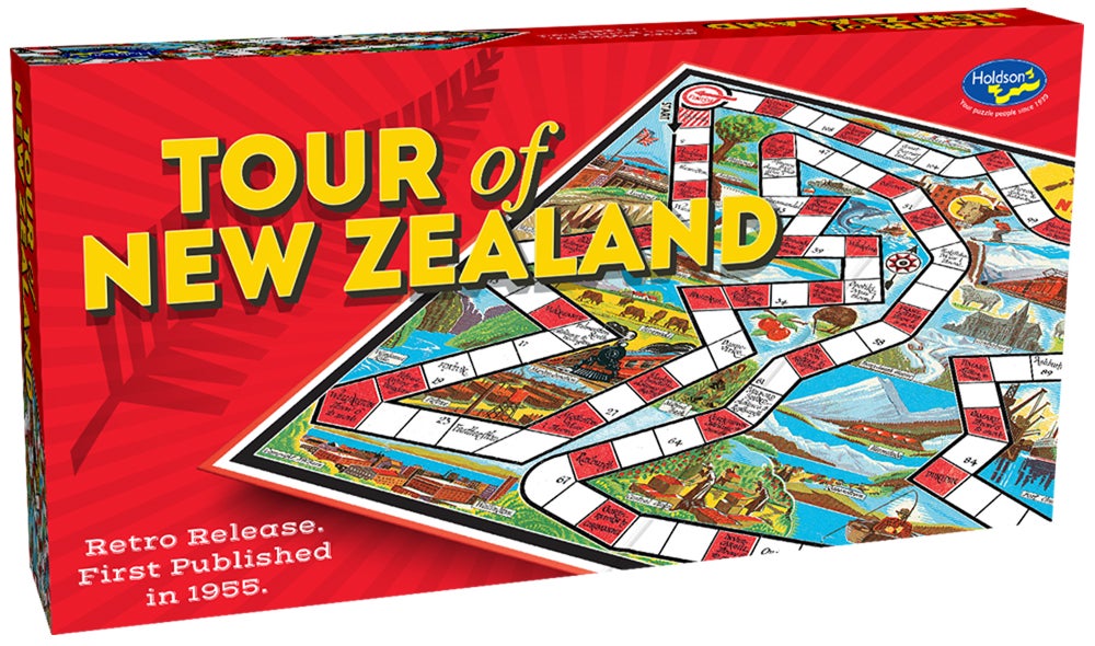 Tour Of New Zealand Board Game | Paper Plus