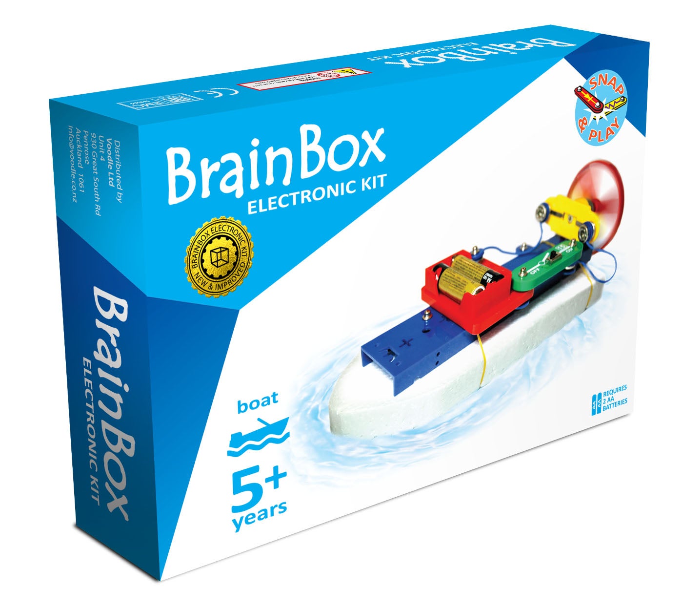 Brain Box Boat Experiment Kit | Paper Plus
