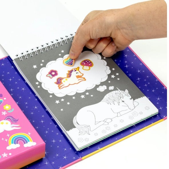 Tiger Tribe Colouring Set Unicorn Magic | Paper Plus