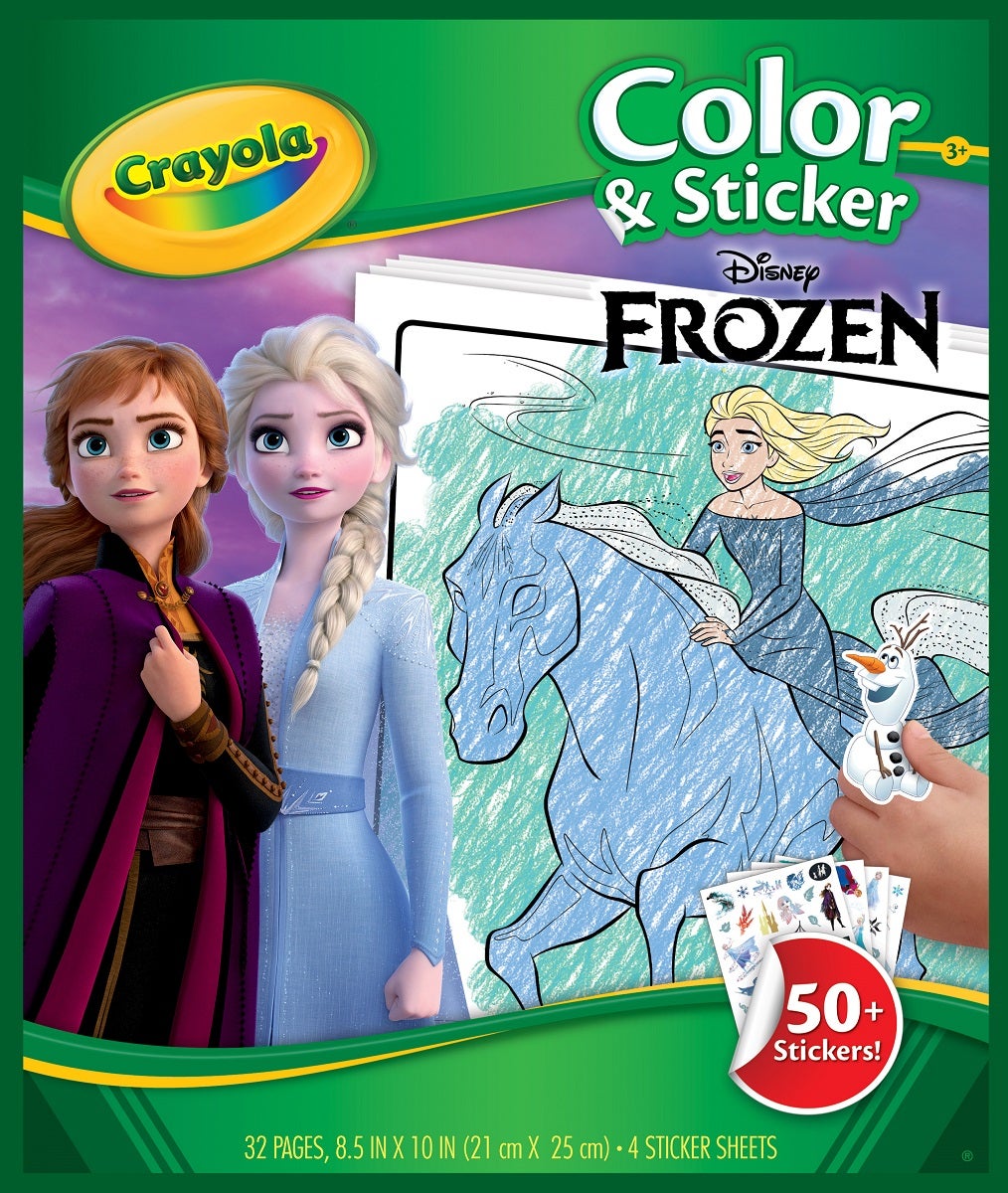 Crayola Colour & Sticker Frozen II | Paper Plus