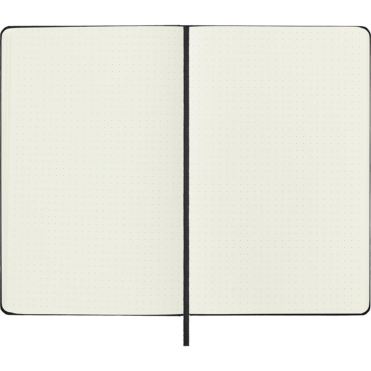 Moleskine Notebook Large Black Hard Cover Dot | Paper Plus